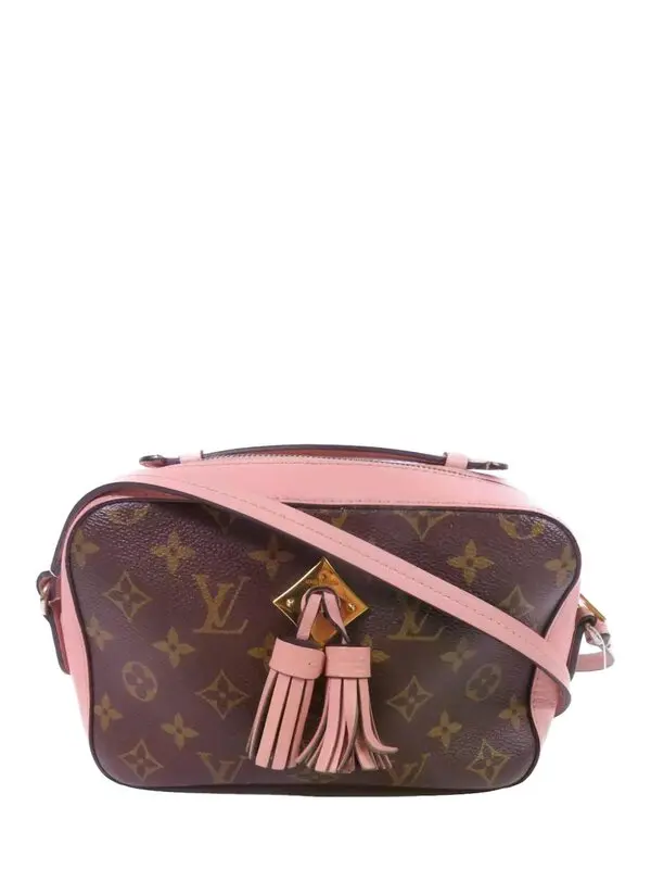 LOUIS VUITTON Saintonge Monogram Shoulder Bag - Brown