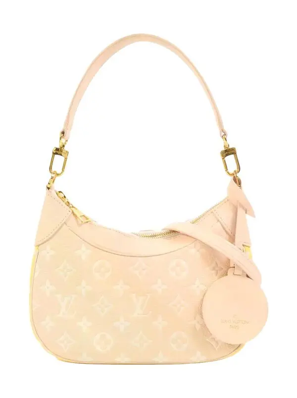 LOUIS VUITTON Bagatelle Monogram Empreinte Shoulder Bag - Pink