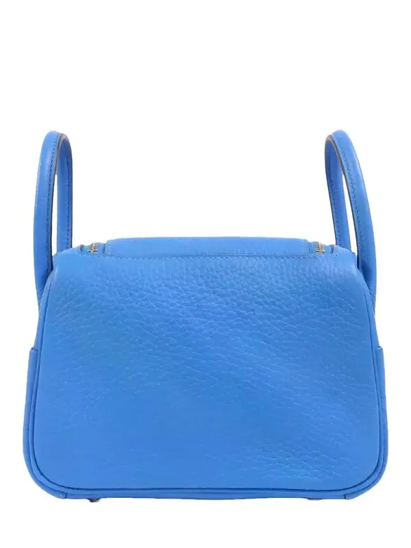 Hermès Mini Lindy Cross Body Bag - Blue