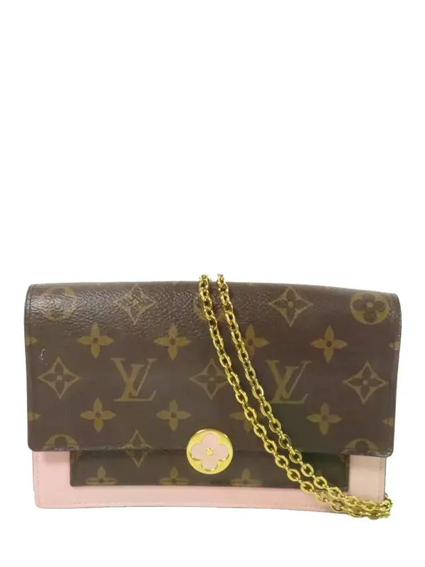 LOUIS VUITTON Flore Monogram Shoulder Bag - Brown