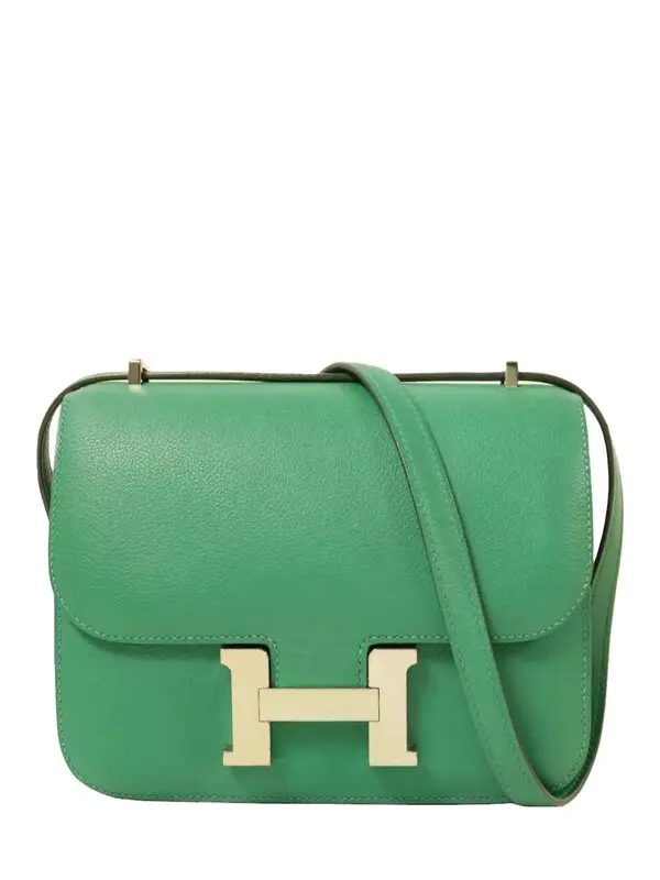 Hermès Constance Shoulder Bag - Green