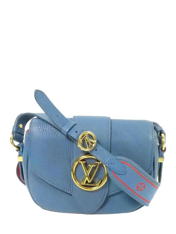 LOUIS VUITTON Pont 9 Soft Mini Bag - Blue