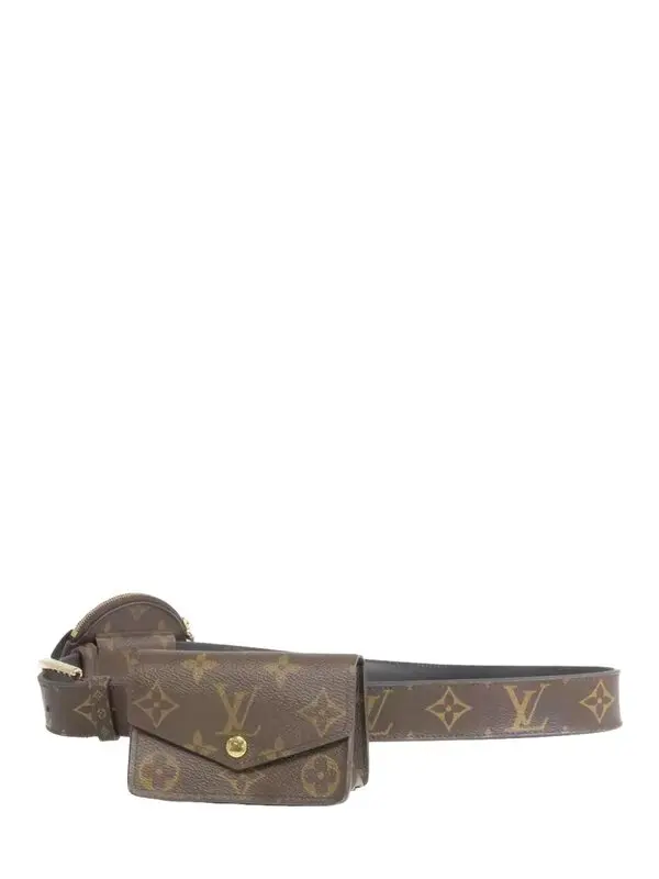 LOUIS VUITTON Monogram Belt Bag - Brown