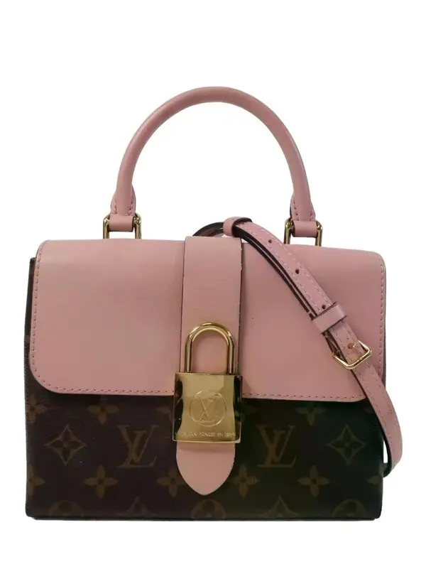 LOUIS VUITTON Monogram Canvas Bb Locky Tote Bag - Brown