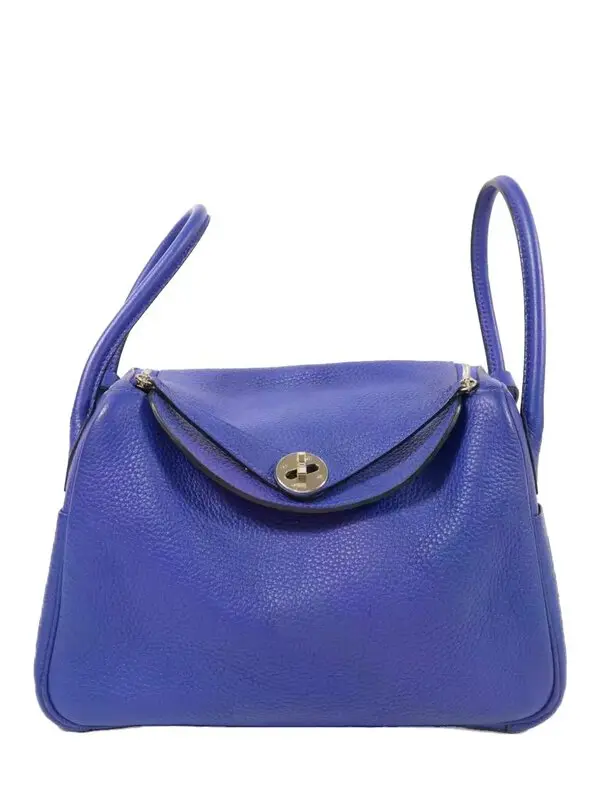 Hermès Lindy 26 Tote Bag - Blue