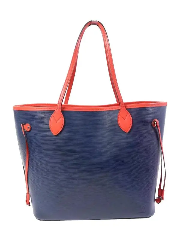 LOUIS VUITTON Neverfull Tote Bag - Blue