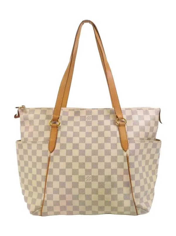 LOUIS VUITTON Damier Azur Totally Shoulder Bag - Neutrals