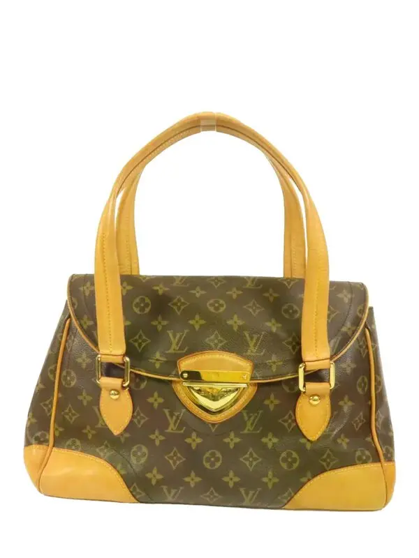 LOUIS VUITTON Beverly Monogram Tote Bag - Brown