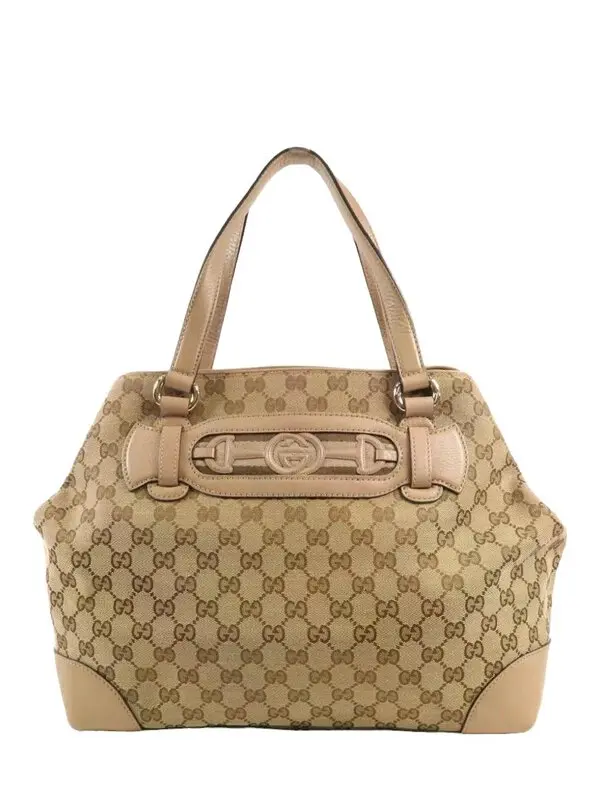 Gucci Dressage Tote Bag - Neutrals