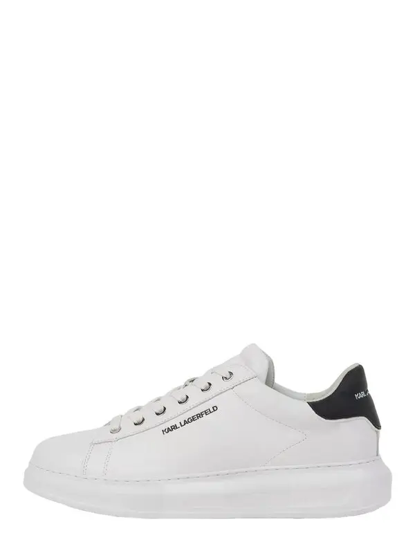Karl Lagerfeld Kapri Ikon Charm Sneakers - White