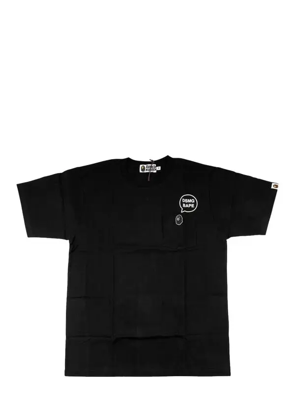 A BATHING APE Ginza Logo-detail T-shirt - Black