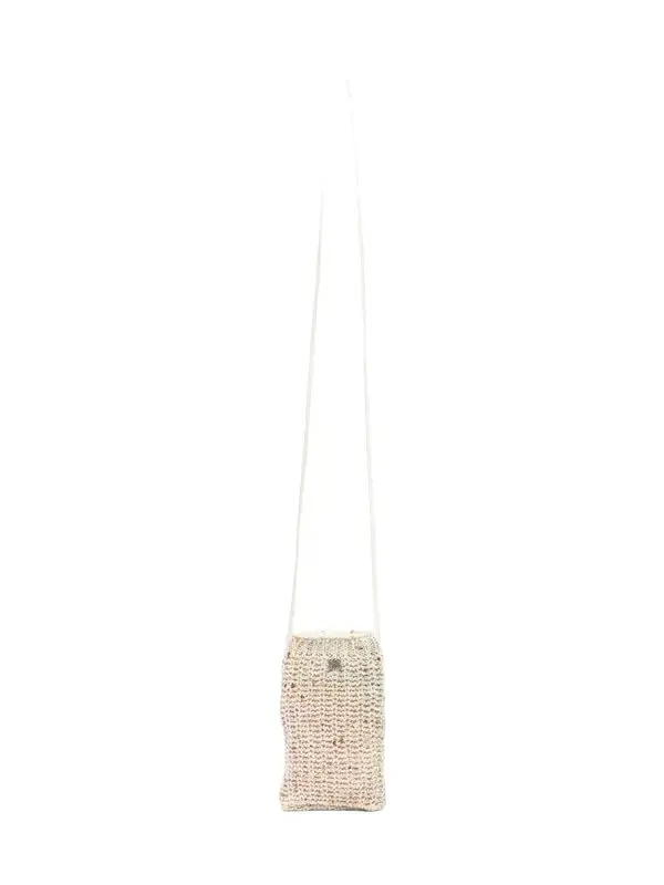 PANICALE Cross Body Bag With Sequin Embellishment - Neutrals
