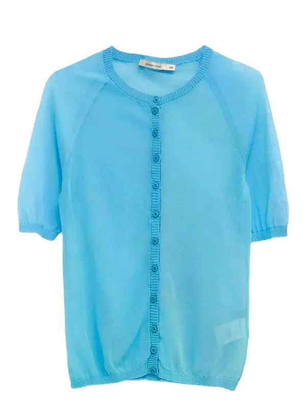 Paloma Wool Short-sleeve Cardigan - Blue