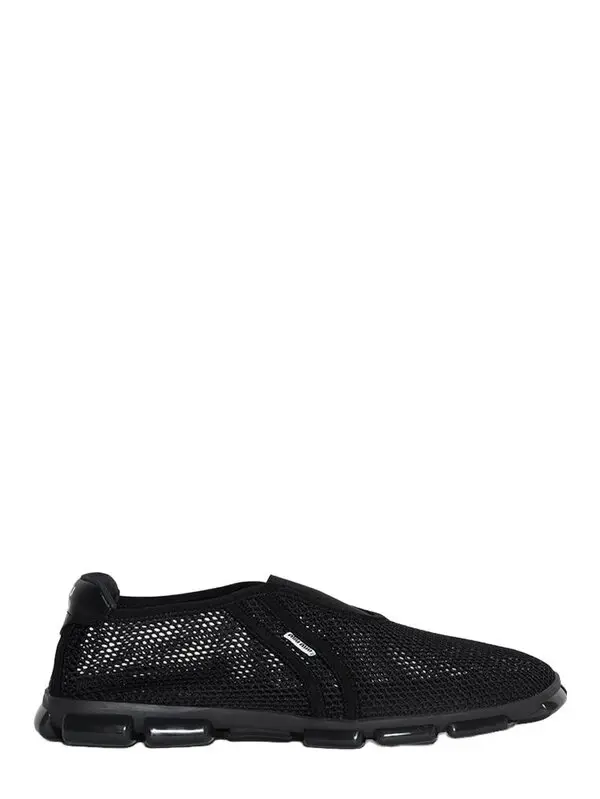 Miu Miu Technical Mesh Fabric Sneakers - Black
