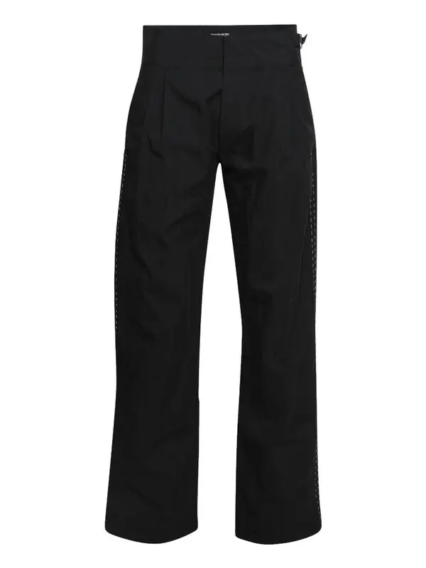 Enfants Riches Déprimés Rose Buckle Track Pants - Black