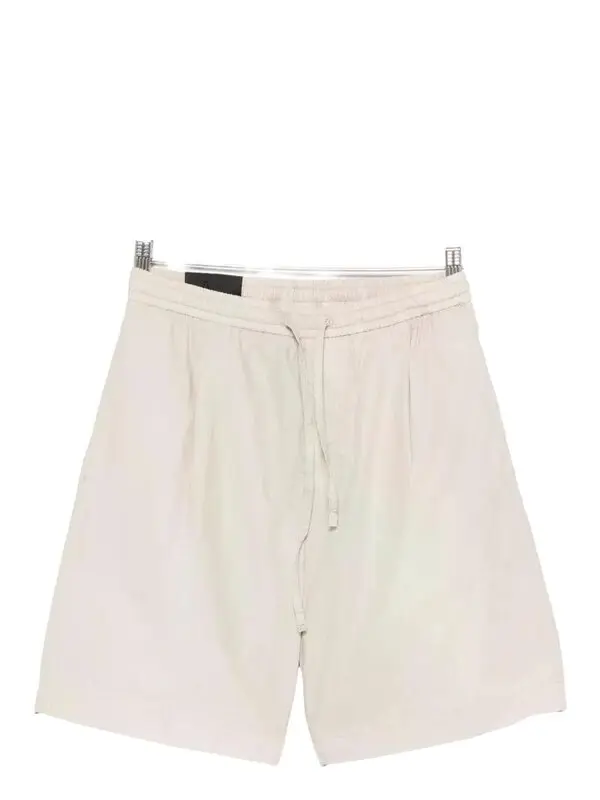 MICHAEL COAL Drawstring Fastening Shorts - Neutrals