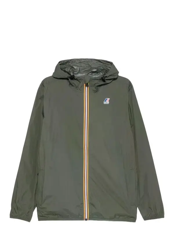 K-WAY Claude Hooded Jacket - Green