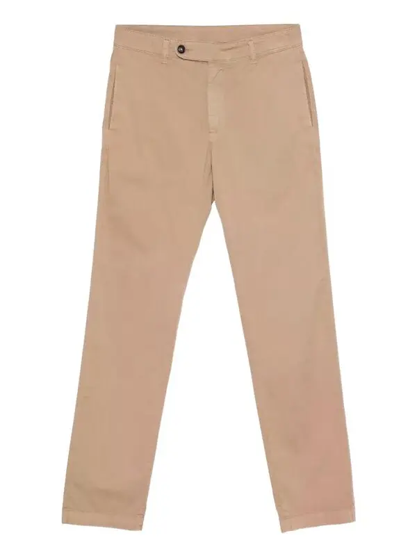 Massimo Alba Winch2 Belt-loops Trousers - Brown