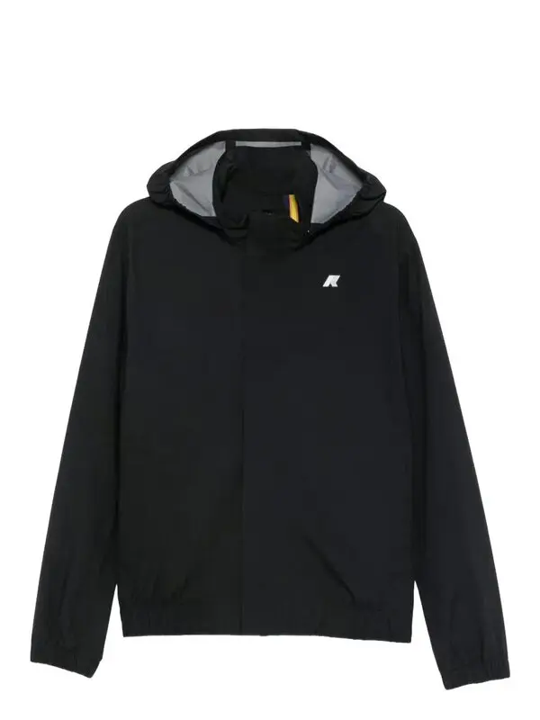 K-WAY Aurene Hooded Jacket - Black