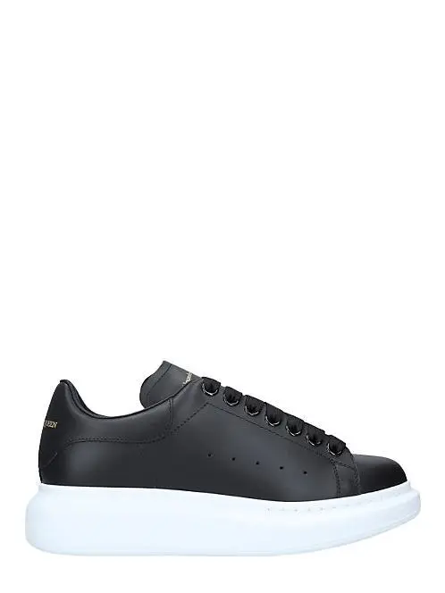 Alexander McQueen Runway Leather Trainers - Black