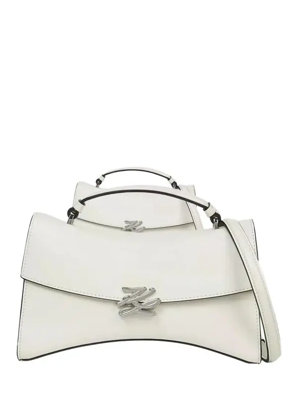 Karl Lagerfeld K/autograph Crossbody Bag - White