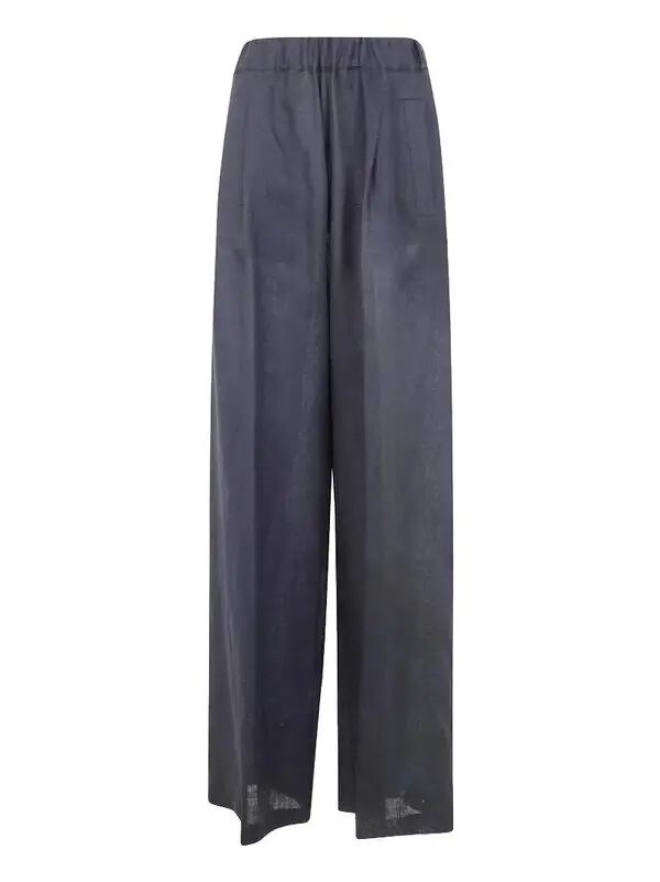 SEMICOUTURE Palazzo Pants - Black