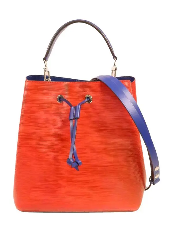 LOUIS VUITTON Neo Noe Mm Epi Leather Bucket Bag - Orange