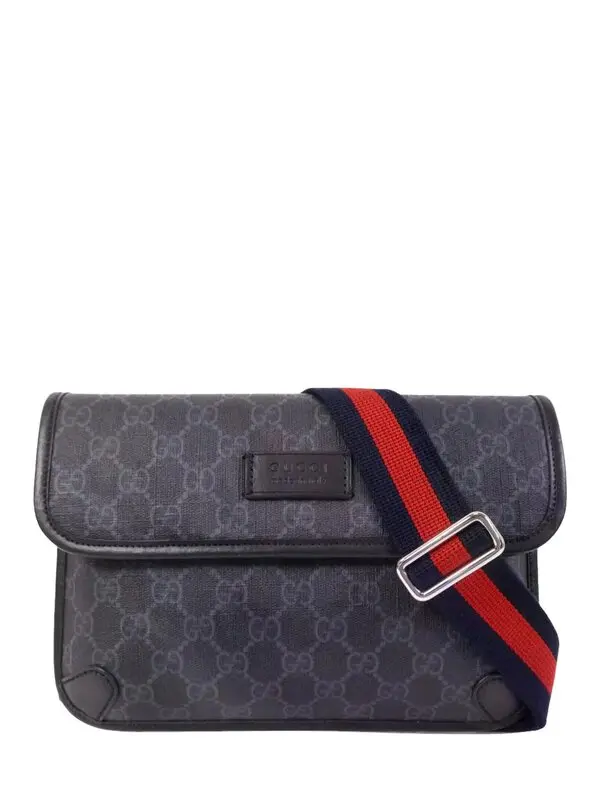 Gucci Gg Supreme Belt Bag - Grey
