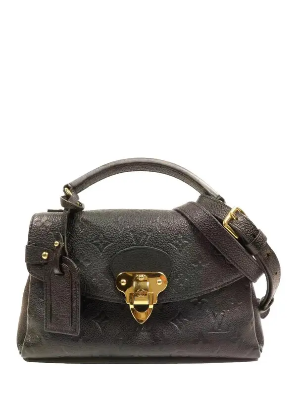 LOUIS VUITTON Empreinte Georges Shoulder Bag - Black