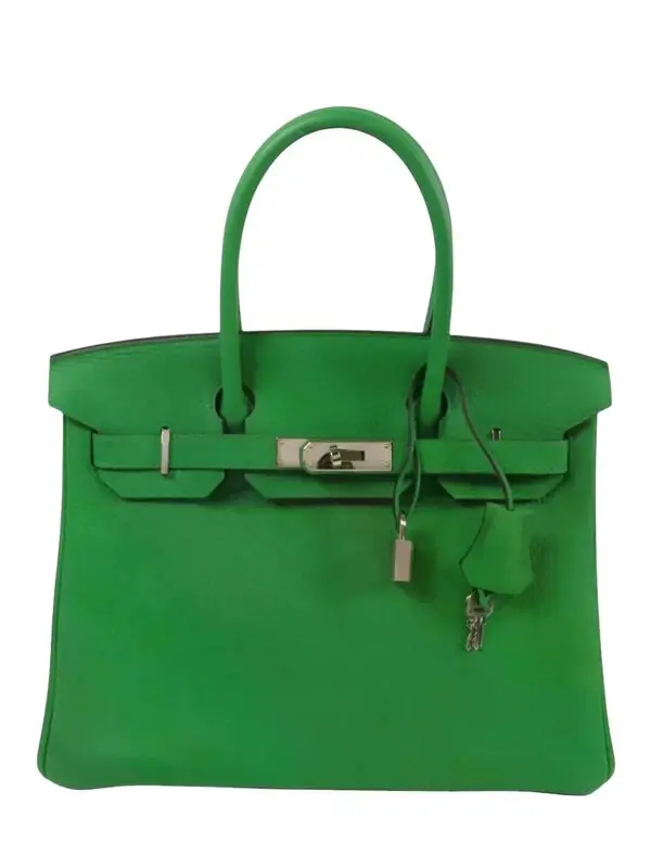 Hermès 30 Birkin Handbag - Green