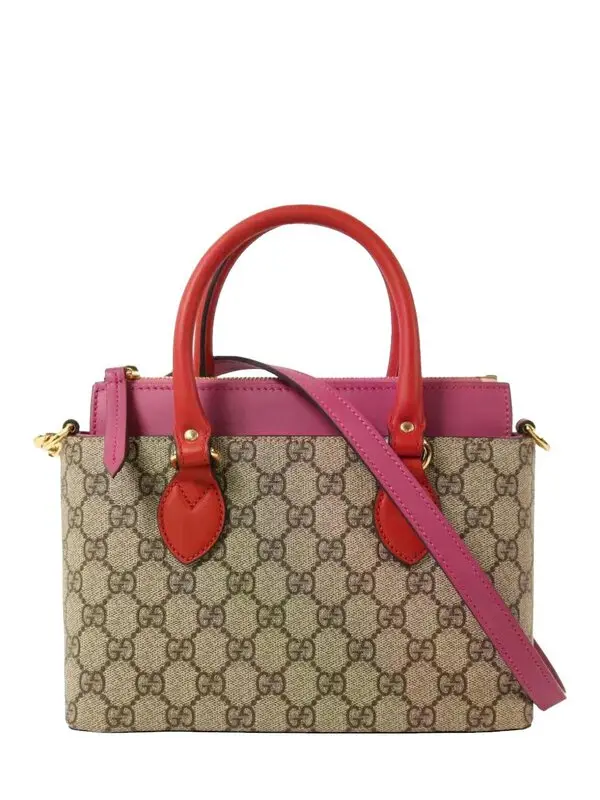 Gucci Mini Gg Supreme Tote Bag - Neutrals