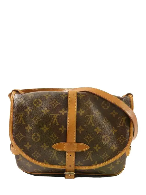 LOUIS VUITTON Monogram Shoulder Bag - Brown