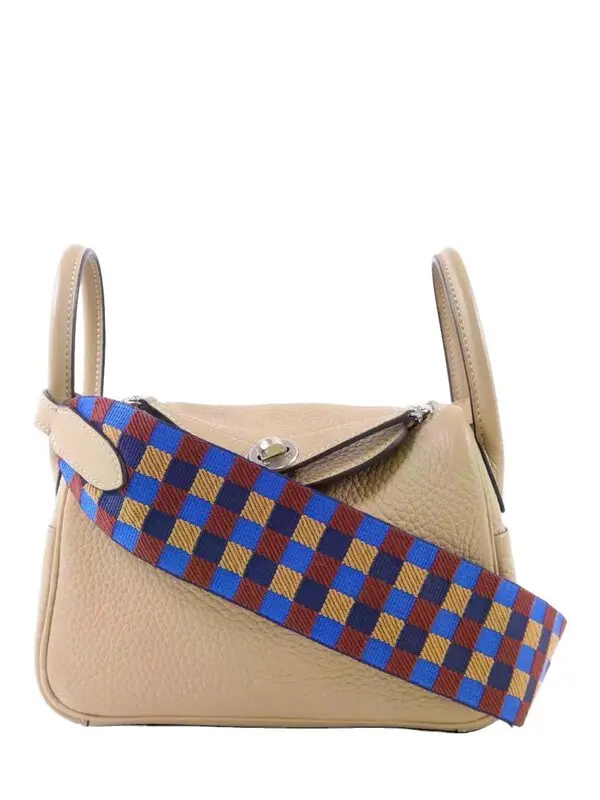 Hermès Mini Lindy Shoulder Bag - Neutrals