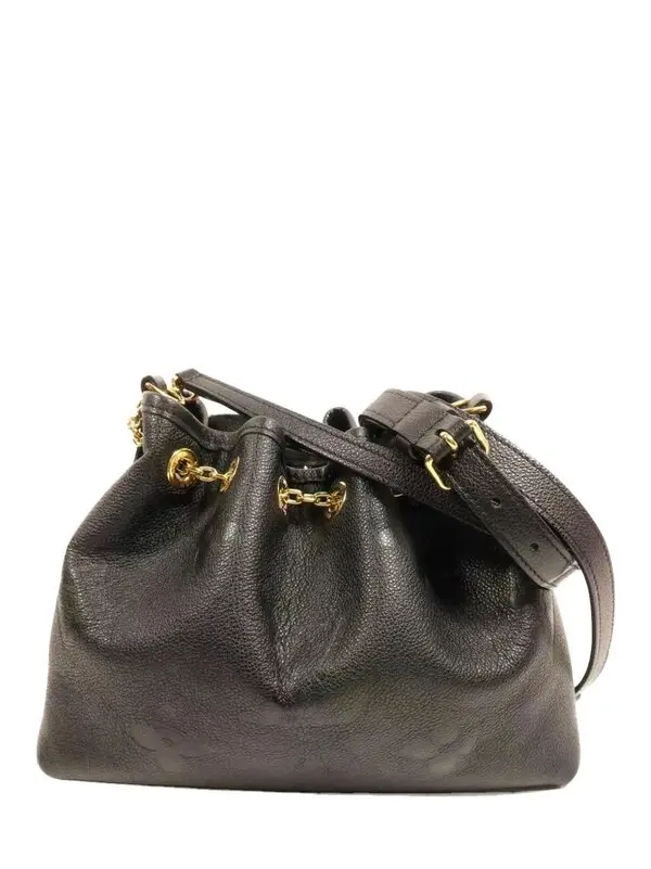 LOUIS VUITTON Monogram Empreinte Bucket Bag - Black