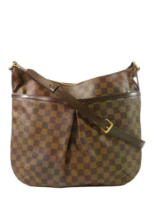 LOUIS VUITTON Damier Canvas Bloomsbury Gm Crossbody Bag - Brown