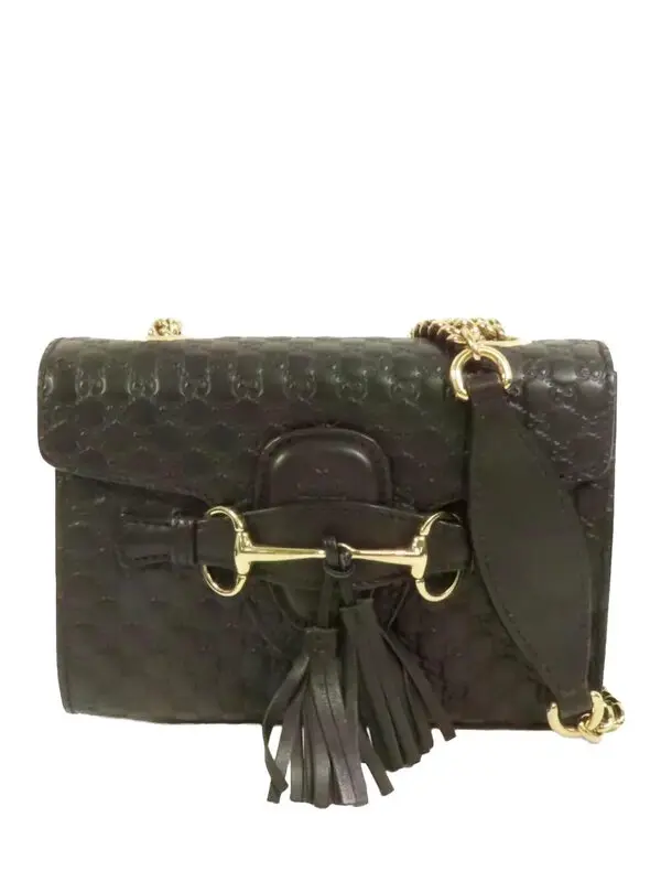 Gucci Mini Emily Shoulder Bag - Black