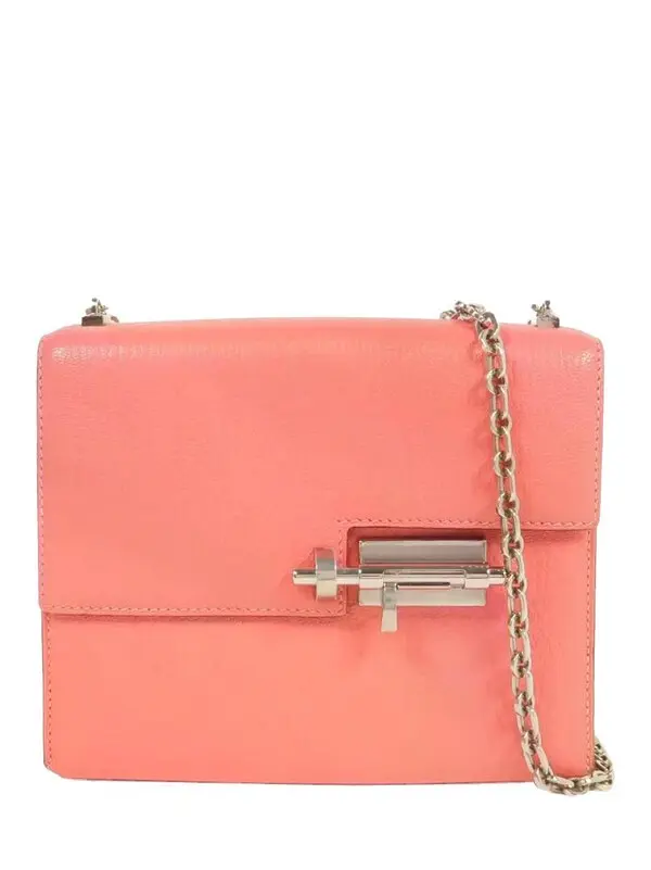 Hermès Mini Verrou Chain Shoulder Bag - Pink