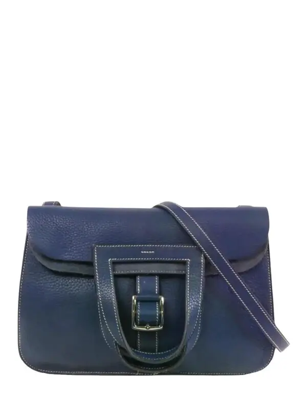 Hermès Halzan 31 Bag - Blue