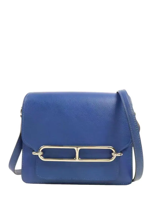 Hermès Mini Roulis Crossbody Bag - Blue