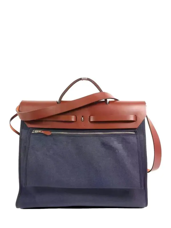 Hermès Herbag Shoulder Bag - Blue