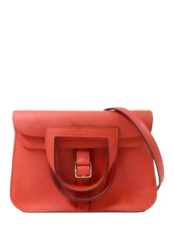 Hermès Mini Halzan Shoulder Bag - Red