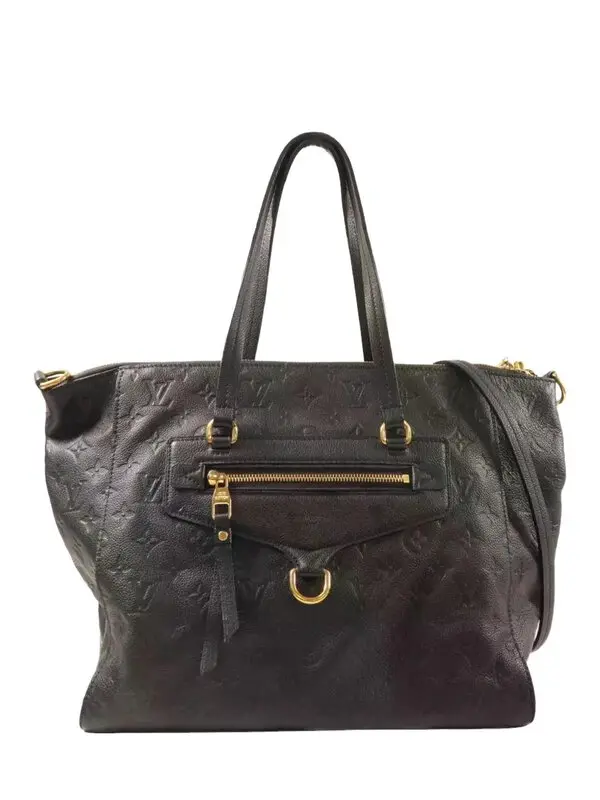 LOUIS VUITTON Pm Lumineuse Two-way Handbag - Black