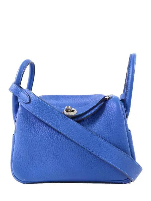 Hermès Mini Lindy Tote Bag - Blue