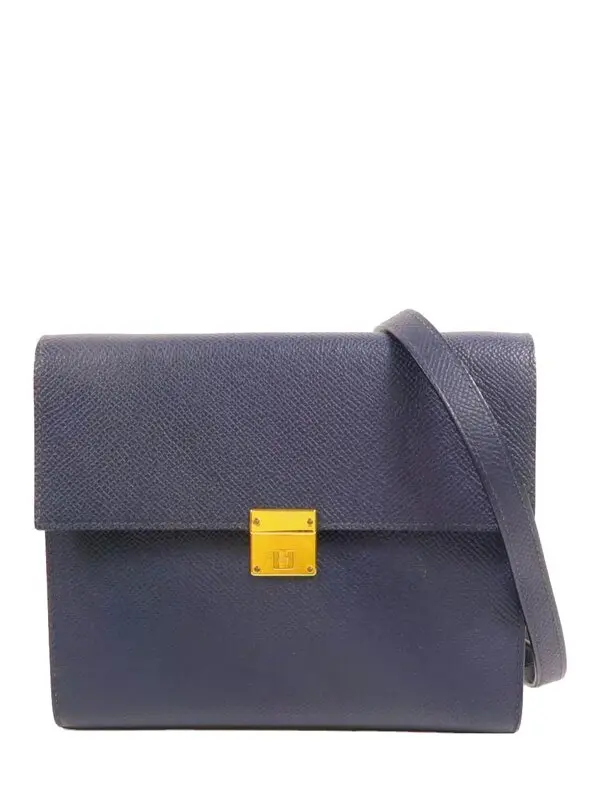 Hermès Clic 16 Shoulder Bag - Blue
