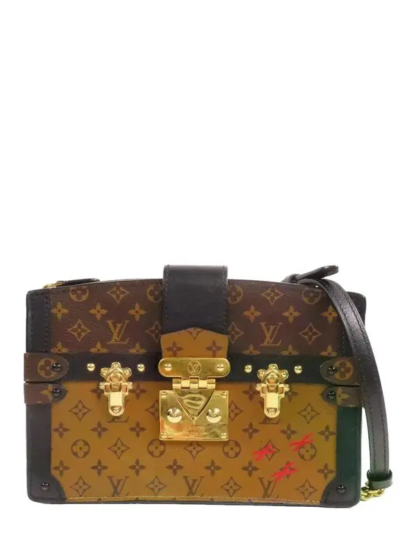 LOUIS VUITTON Trunk Monogram Reverse Crossbody Bag - Brown