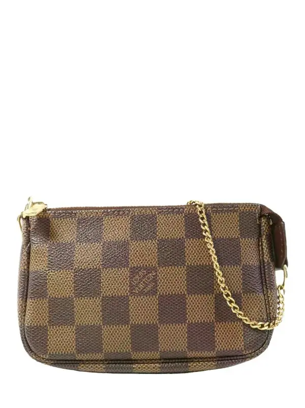 LOUIS VUITTON Mini Pochette Shoulder Bag - Brown