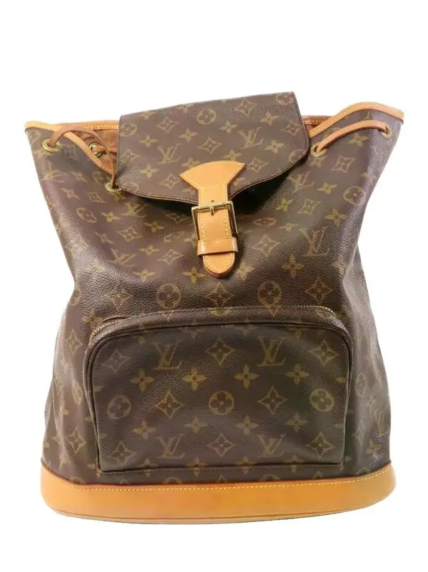 LOUIS VUITTON Montsouris Gm Backpack - Brown