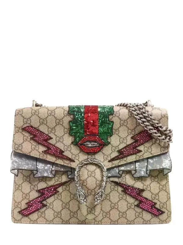 Gucci Dionysus Bloom Shoulder Bag - Brown