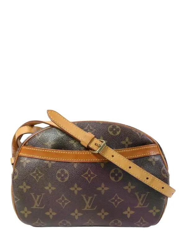 LOUIS VUITTON Monogram Blois Shoulder Bag - Brown