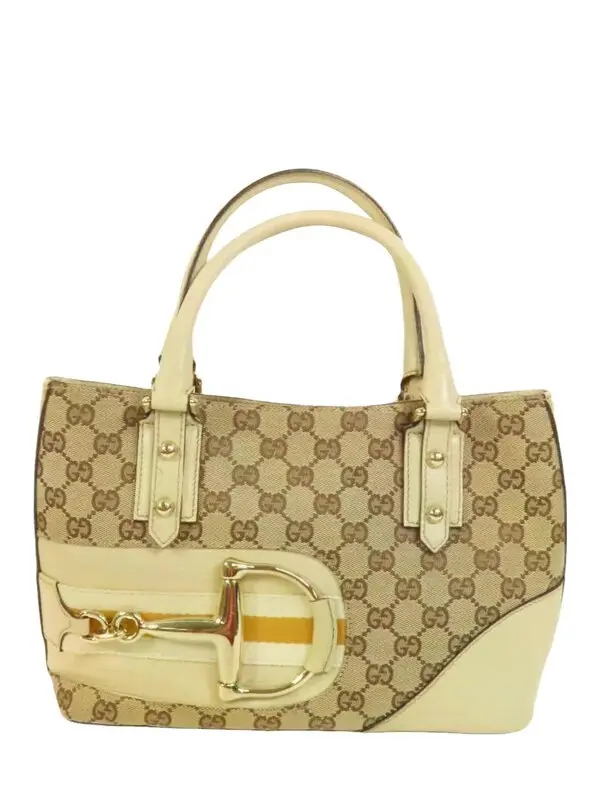 Gucci Horsebit Tote Bag - Neutrals